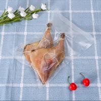 China Wholesale 3 Side Sealed Vacuum Packing Bag Factory Price Food Grade Nylon Retort Pouch For Frozen Food With Tear Notch for sale