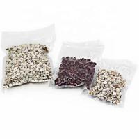 China In Stock And Custom Clear Transparent Nylon PE Laminated Plastic Food Storage Packaging Chamber Vacuum Sealer Bags for sale