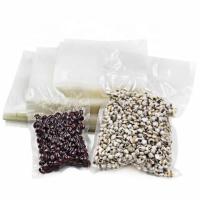 China In Stock And Custom Clear Transparent Nylon PE Laminated Plastic Food Storage Packaging Chamber Vacuum Sealer Bags for sale