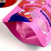China Reusable Sealed Plastic Zipper Bag Biscuit Snack Food Stand-Up Pouch Moisture-Proof Sealed Packaging Bag for sale