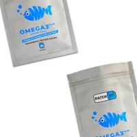 China Custom Printed Heat Seal Plastic Bags Food Grade Aluminum Foil Three-Side Seal Packaging With Reusable Zipper For Patches for sale