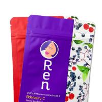 China Custom Printed Empty Drink Powder Food Grade Packaging Pouches Stand Up Coffee Bags With Zipper for sale