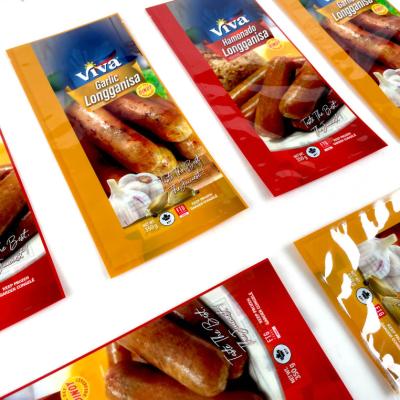 China Custom Seal Bags Cooked Food Frozen Food Bags Plastic Packaging Triple Seal Bags for sale