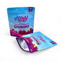 China Custom Printed Moisture-Proof Mylar Stand-Up Pouch Sealed Zipper Bag For Candy Tea Gift Nut Packaging for sale