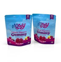 China Custom Printed Moisture-Proof Mylar Stand-Up Pouch Sealed Zipper Bag For Candy Tea Gift Nut Packaging for sale