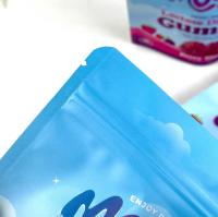 China Custom Printed Moisture-Proof Mylar Stand-Up Pouch Sealed Zipper Bag For Candy Tea Gift Nut Packaging for sale