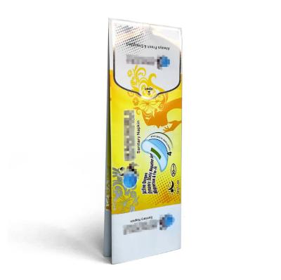 China Gusseted Design Custom Food Pouch Packaging Neat Appearance and More Space with Laminated Material for sale