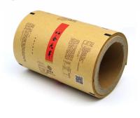 China Customized Kraft Paper Packaging And Plastic Film Roll For Tea Biscuits, Food Fries - Biodegradable And Food Grade for sale