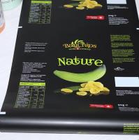 China Customized Heat Sealed Flexible Packaging Film For Snack Food, Potatoes, Corn Tortillas, Cornmeal, Banana Slices for sale