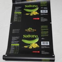 China Customized Heat Sealed Flexible Packaging Film For Snack Food, Potatoes, Corn Tortillas, Cornmeal, Banana Slices for sale