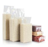 China Customized Food Grade Plastic, Pure Aluminum, Transparent 3-Side Sealed Vacuum Bag, Steaming Bag, Food Storage Packaging for sale
