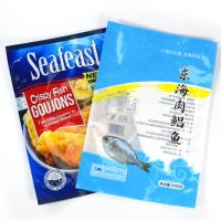 China Customized Printing, Heat Sealing, Laminating, Leak Proof Nylon Flat Bag, Plastic Meat And Fish Frozen Food Packaging, Vacuum Bag for sale