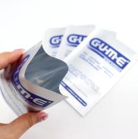 China Customized Printing Sample Small Bag, Heat Sealed Polyester Film, 3-Side Sealed Bag, Empty Cosmetic Small Bag Packaging for sale