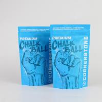 China Customized High Barrier Matte Powder Pen Ball Packaging Bag With Zipper And Aluminum Foil Upright Bag for sale