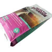 China Customized Printed Empty Coffee Shop Packaging Bag With Polyester Film Zipper Lock Vertical Coffee Packaging Bag, Equipped With Valve And Zipper for sale
