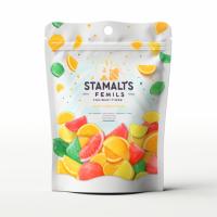 China Laminated Material Eco-Friendly Gummy Bag Upright Bag Packaging 100% Recyclable High-Quality Moisture-Proof for sale