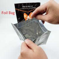 China Wholesale Custom Zip Lock Bag Aluminum Foil Pouch Stand Up Pouch With Zipper Food Packaging Bag Zip Top Food Packaging Pouch for sale