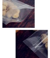 China 100 Pcs Full Clear Stand Up Pouch With Zip Lock Resealable Gift Packaging Bagf For Food Storage for sale