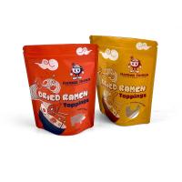 China Reusable Sealed Plastic Zipper Bag Biscuit Snack Food Stand-Up Pouch Moisture-Proof Sealed Packaging Bag for sale