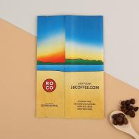 China Digital Printing Customized Printed Plastic Aluminum Foil Bag Coffee Snack Three Side Sealed Bag Flat Pouch Back Sealed Bag for sale
