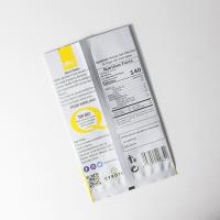 China Digital Printing Customized Printed Plastic Aluminum Foil Bag Coffee Snack Three Side Sealed Bag Flat Pouch Back Sealed Bag for sale
