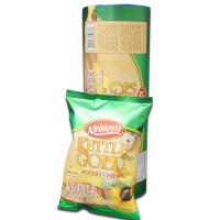 China Customized Printed High Barrier Aluminum Foil Metallic Laminated Roll Film Plastic Potato Chips Packaging Bag Rollstock for sale