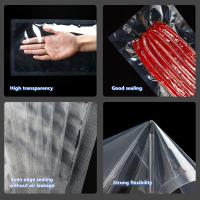 China Vacuum Sealed Pocket, Soft, Strong, Transparent, Fresh-Keeping Food Grade Packaging Bag, Smooth Nylon Food Vacuum Sealed Pocket for sale