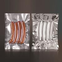 China Customized Food Grade Plastic, Pure Aluminum, Transparent 3-Side Sealed Vacuum Bag, Steaming Bag, Food Storage Packaging for sale