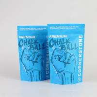 China Customized High Barrier Matte Powder Pen Ball Packaging Bag With Zipper And Aluminum Foil Upright Bag for sale