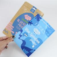 China Wholesale Custom Logo Upright Bag, Food Grade Packaging Bag, Resealable Powder Packaging Bag for sale