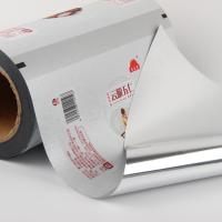 China Hot Selling Customizable Logo Candy Wrapping Paper Snack Bread Coffee Powder Packaging Pouch Food Package Plastic Roll Film Bags for sale