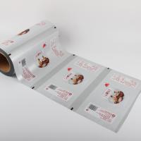 China Hot Selling Customizable Logo Candy Wrapping Paper Snack Bread Coffee Powder Packaging Pouch Food Package Plastic Roll Film Bags for sale