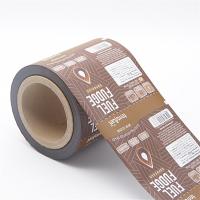 China Custom Size Color Printed Food Packing Film Plastic Film Rolls For Coffee Packaging - High Quality, Durable, And Safe for sale