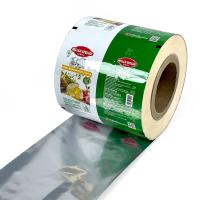 China Custom Printing Aluminum Foil Laminated Food Packaging Roll Film Coffee Potato Chips Plastic Biscuits Snack Packaging Film for sale