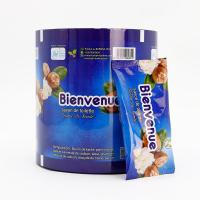 China Hot Sale Custom Printed Laminated Food Grade Plastic Roll Film Flexible Packaging For Soap Wrapping for sale