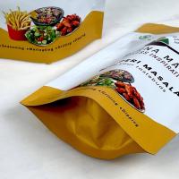 China Custom Printed Stand-Up Ziplock Pouch For Food Packaging For Snack Candy Powder Nuts Dry Spice Powders Sugar for sale