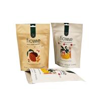 China Custom Laminated Stand Up Pouch Food Grade Candy Snacks Nuts Packaging Bag With Zipper Ziplock Bags for sale