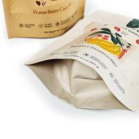 China Custom Laminated Stand Up Pouch Food Grade Candy Snacks Nuts Packaging Bag With Zipper Ziplock Bags for sale