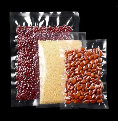 China Factory Direct Sales Of Custom Three-Sided Sealed Nylon Food Packaging Bags, High Transparent Vacuum Food Bags, PE Plastic Bags, 100pcs for sale