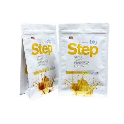 China Custom Printed Stand-Up Ziplock Pouch For Food Packaging For Snack Candy Powder Nuts Dry Spice Powders Sugar for sale