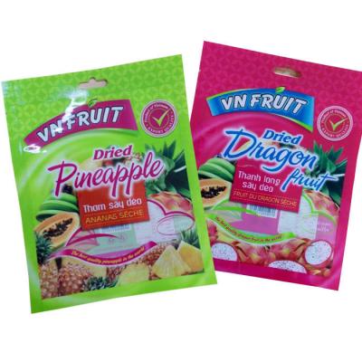 China Digital Print Food Grade Three Side Heat Seal Vacuum Storage Fresh Mango Raspberry Berries Blueberry Flat Pouch Frozen Fruit Bag for sale