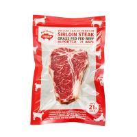 China Customized Logo 3 Side Sealing Plastic Packaging Food Storage Mylar Vacuum Sealed Bags Fish Food Packaging Vacuum Bag With Logo for sale