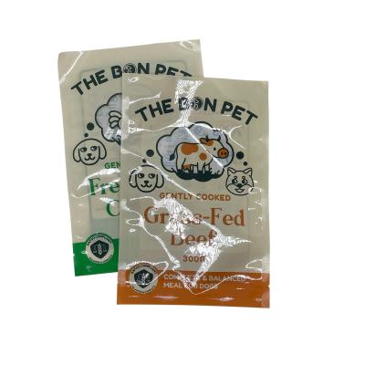 China Custom Printed Three Side Seal Pouch Suitable For Food Packaging Including Snacks Candy Coffee Tea Powder And Dry Food With Tear Notch And Zipper for sale
