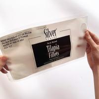 China 2.5 Mil To 10 Mil Three Side Seal Pouch For Frozen Fish , Nylon PE 3 Side Seal Sachet for sale