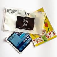 China 2.5 Mil To 10 Mil Three Side Seal Pouch For Frozen Fish , Nylon PE 3 Side Seal Sachet for sale