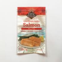 China PET/PE Zipper bag Vacuum pack resealable salmon packaging pouch for sale