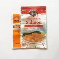 China PET/PE Zipper bag Vacuum pack resealable salmon packaging pouch for sale