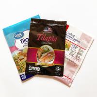 China 100 Microns 15x25cm+5cm Stand Up Snacks Packing Pouch for sale