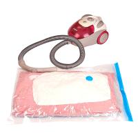 China 70 To 100 Microns Vacuum Seal Bags For Clothes With Pump For Mattress Foldable for sale