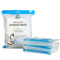 China PA RoHS Space Saver Vacuum Seal Bags , 40x60cm Vacuum Sealed Storage Bags For Bedding for sale